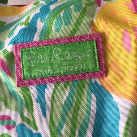 Lilly Pulitzer | Bags | Gwp Lilly Pulitzer X Estee Lauder Beach Bag Or ...